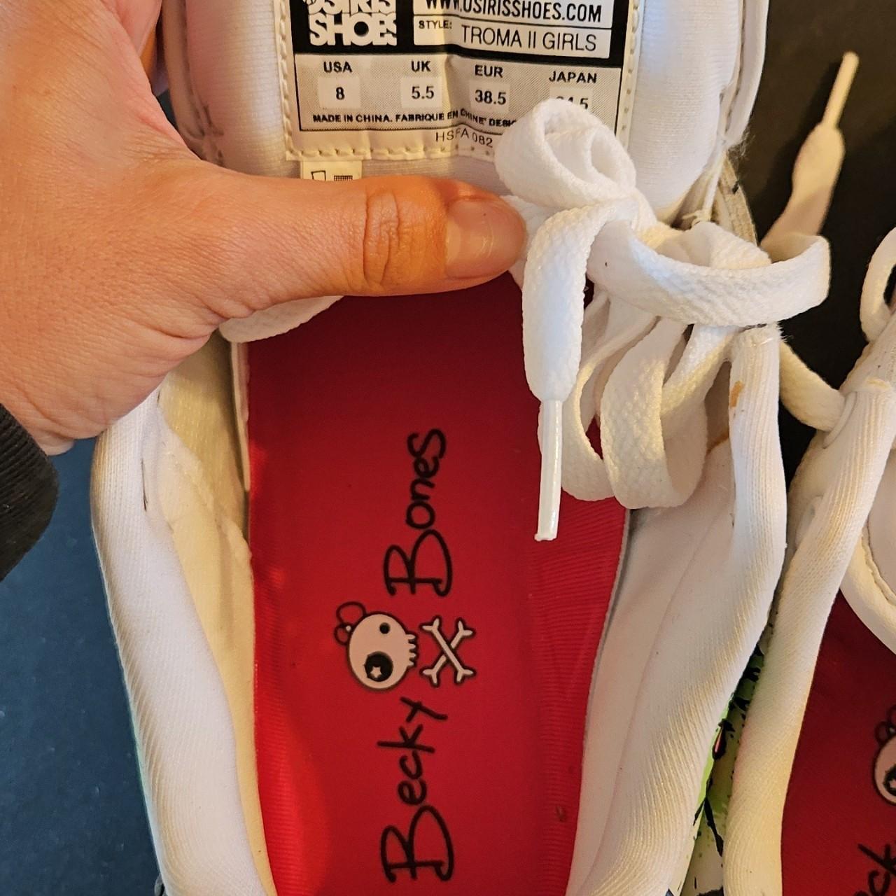 Becky Bones by OSIRIS NEVER WORN small stain on... - Depop