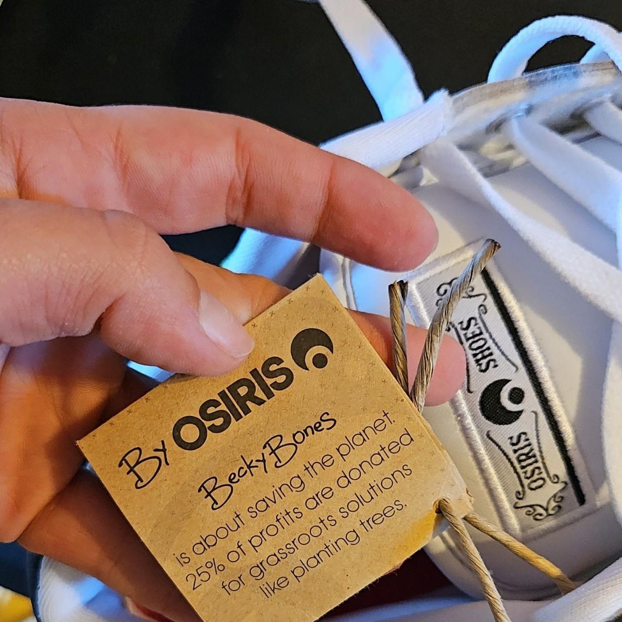 Becky Bones by OSIRIS NEVER WORN small stain on... - Depop