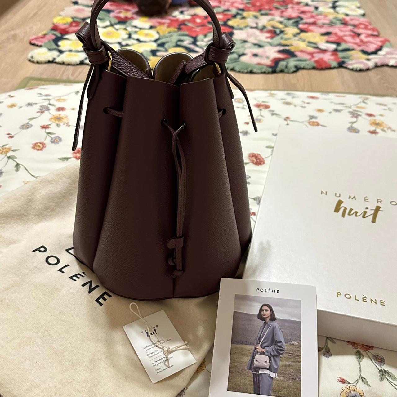 RARE RETIRED Polene burgundy HUIT bag Brand new,... - Depop