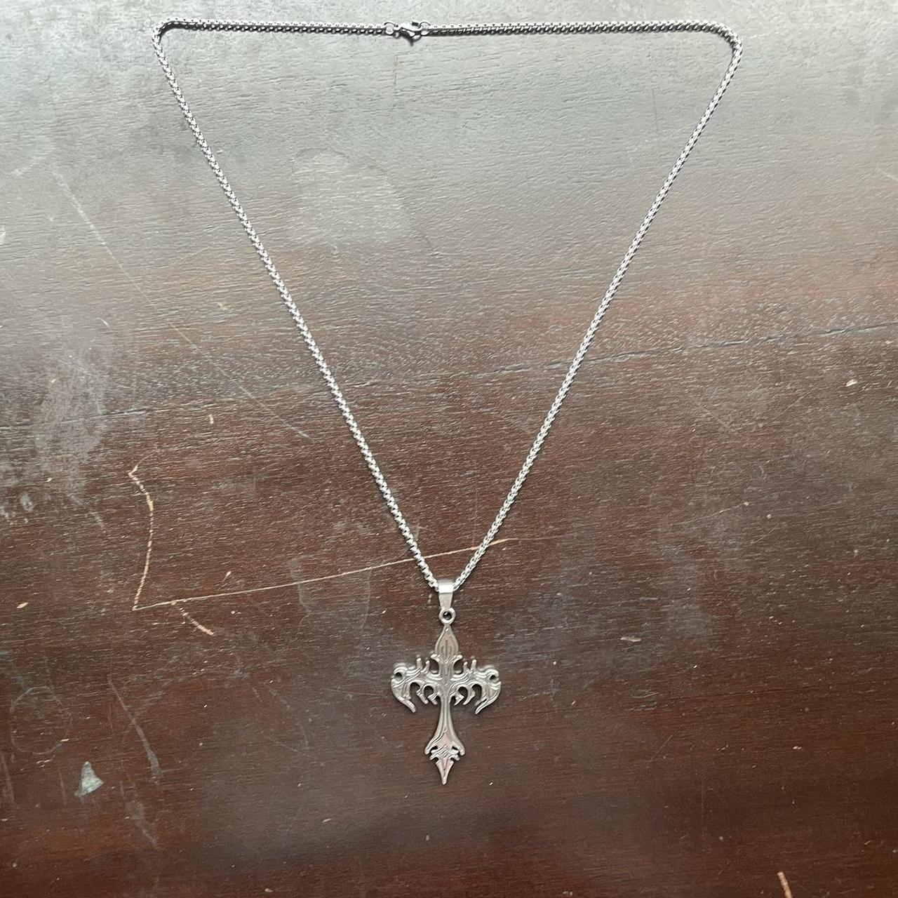 AGONY cyber sigilist emo cross chain DM BEFORE... - Depop