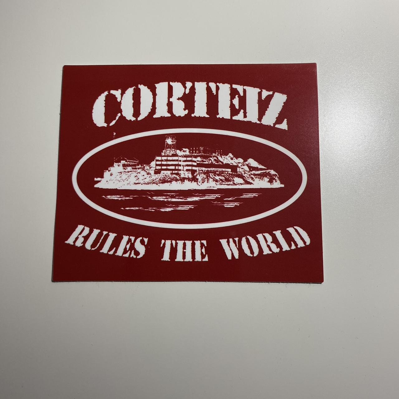 Corteiz rules the world sticker Syna world... - Depop