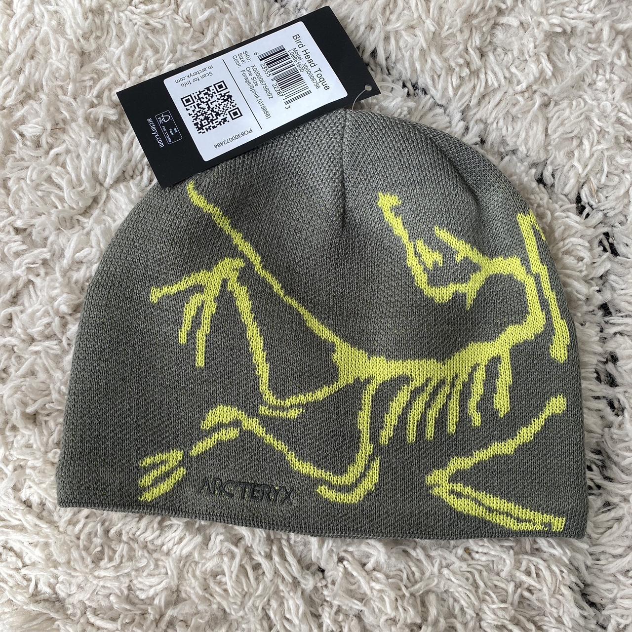 Arcteryx Bird Head Toque - Green/Green... - Depop