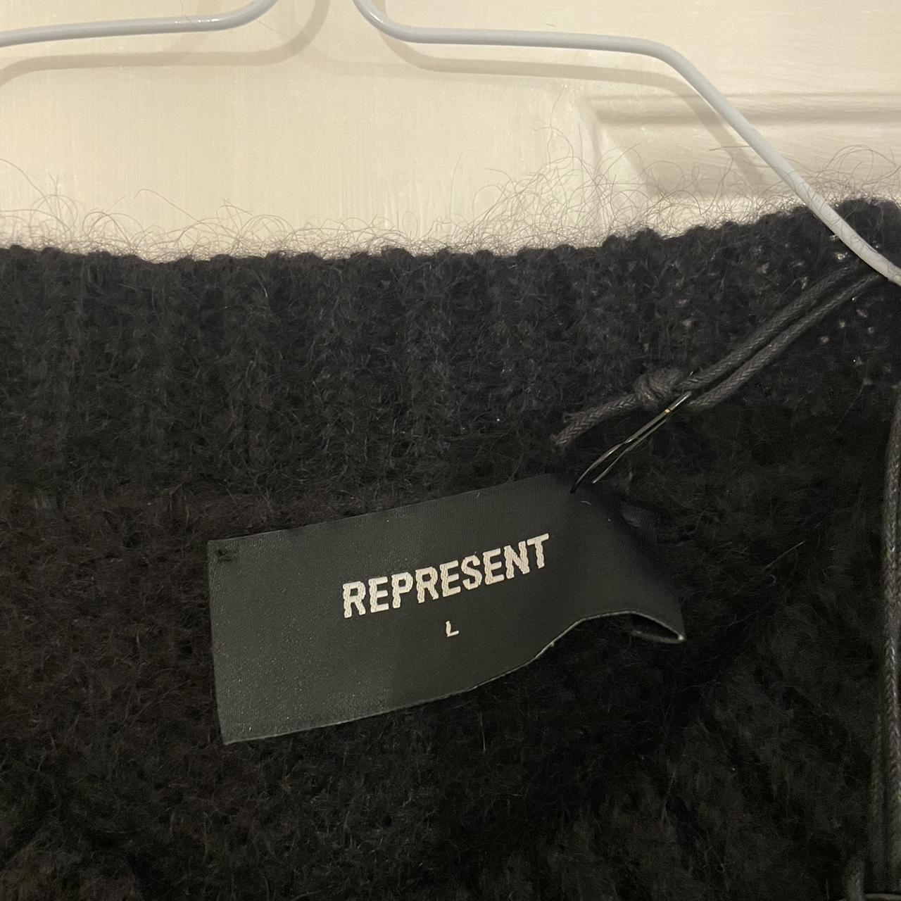 Represent black knit Warm and thick Good for... - Depop