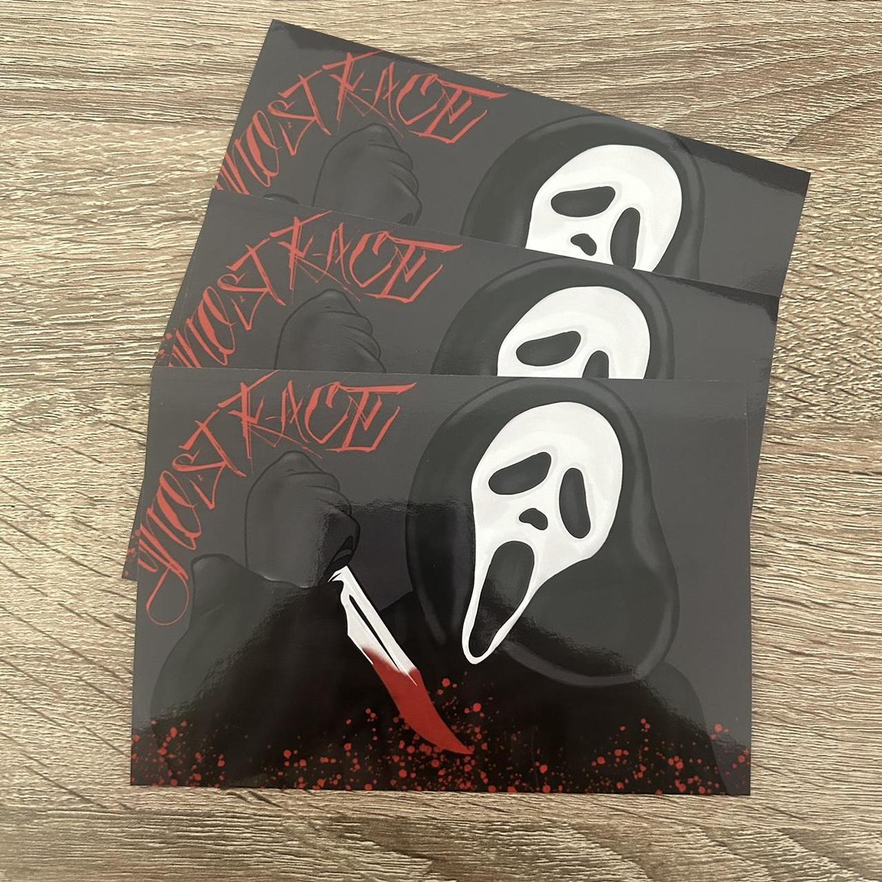 Ghostface - Scream digital art print - 6x4" Free uk... - Depop