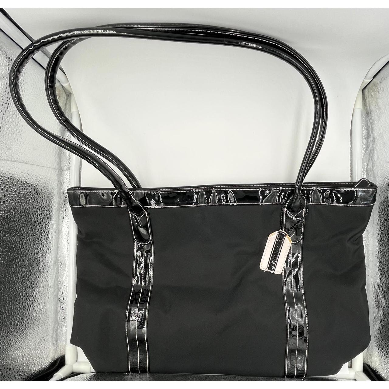 Mary Kay Women's Black and Pink Bag | Depop