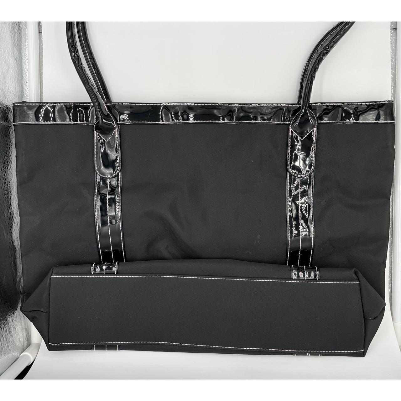 Mary Kay Women's Black and Pink Bag | Depop