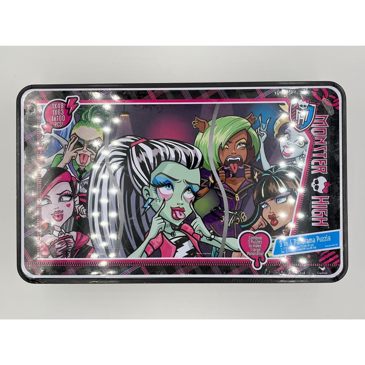Monster High 3 in 1 Panorama Puzzle #monsterhigh... | Depop