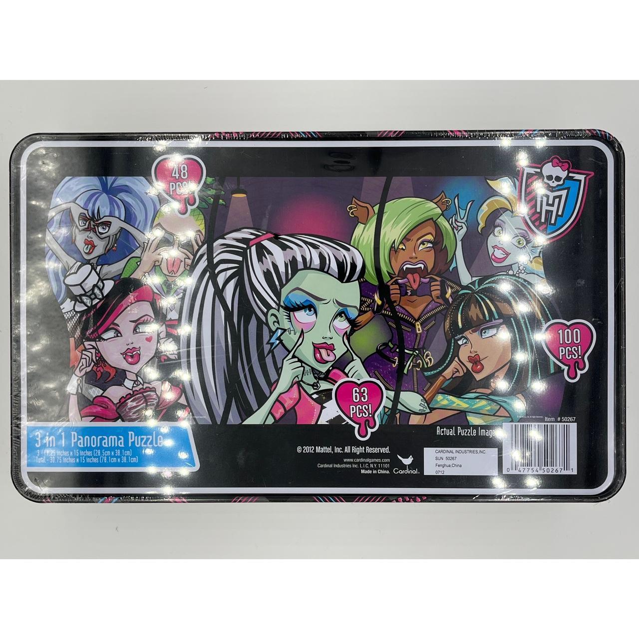 Monster High 3 in 1 Panorama Puzzle #monsterhigh... | Depop