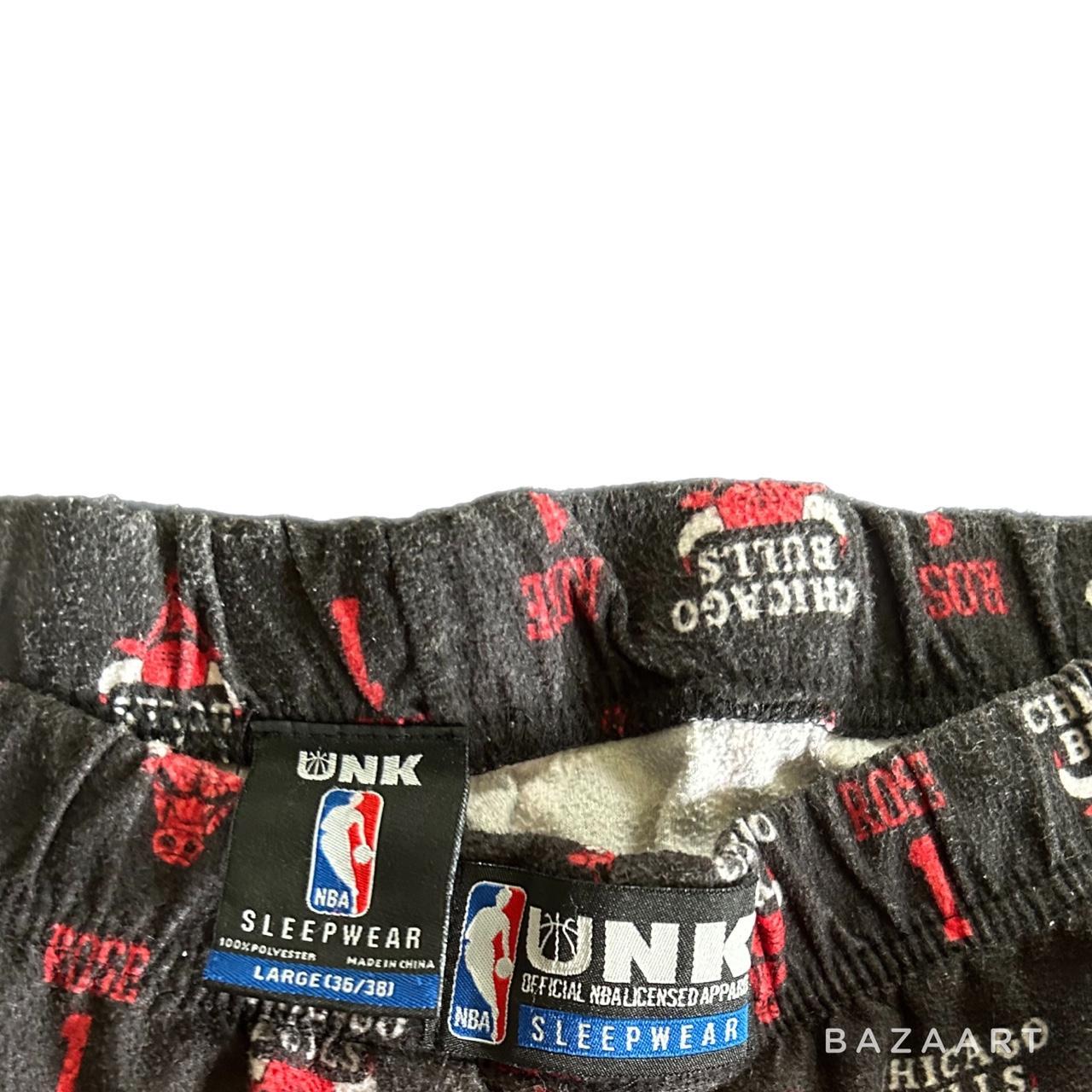 NBA Men's Black and Red Joggers-tracksuits | Depop