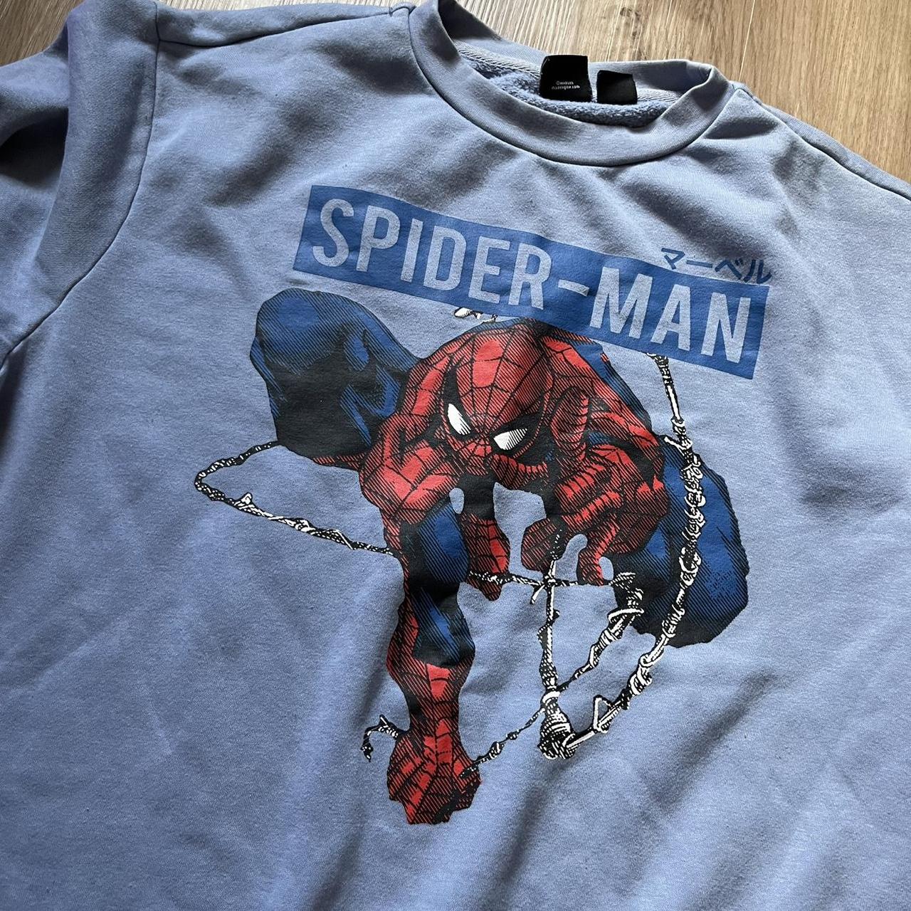Marvel Spider-Man Sweatshirt size medium great... - Depop