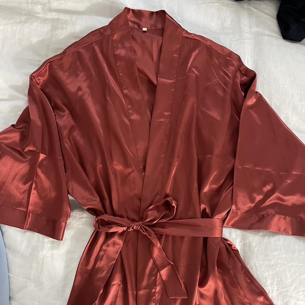 ROBE/DRESSING GOWN Worn once for wedding - Depop