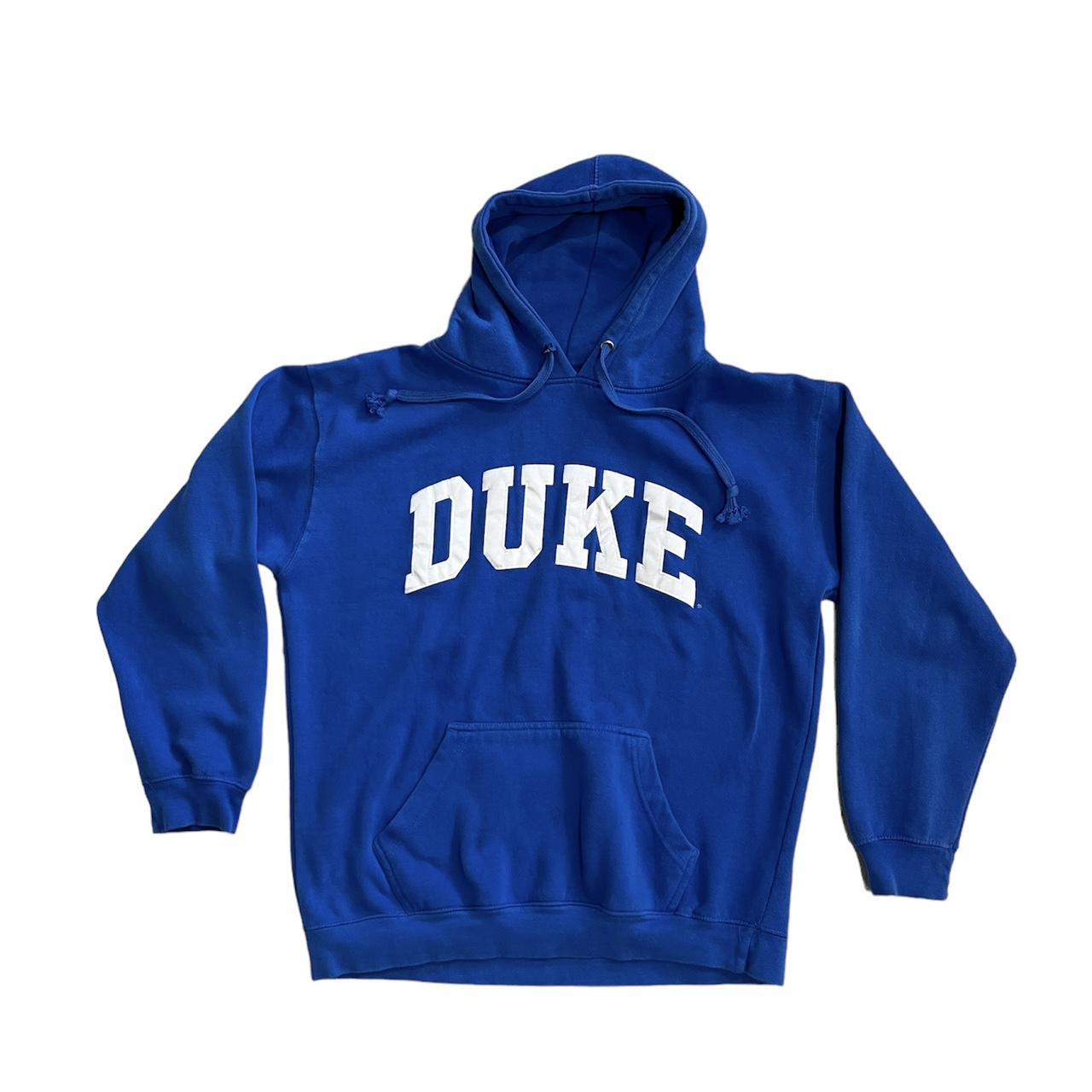 Vintage Duke University Hoodie Embroidered DUKE on... - Depop