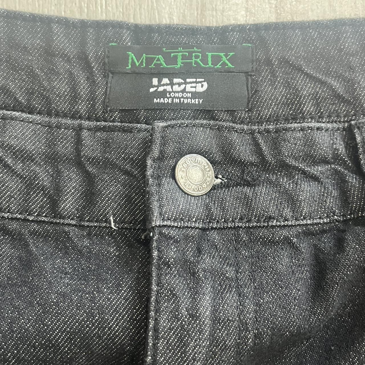 Jaded London Matrix Baggy Jeans Wide leg loose... - Depop
