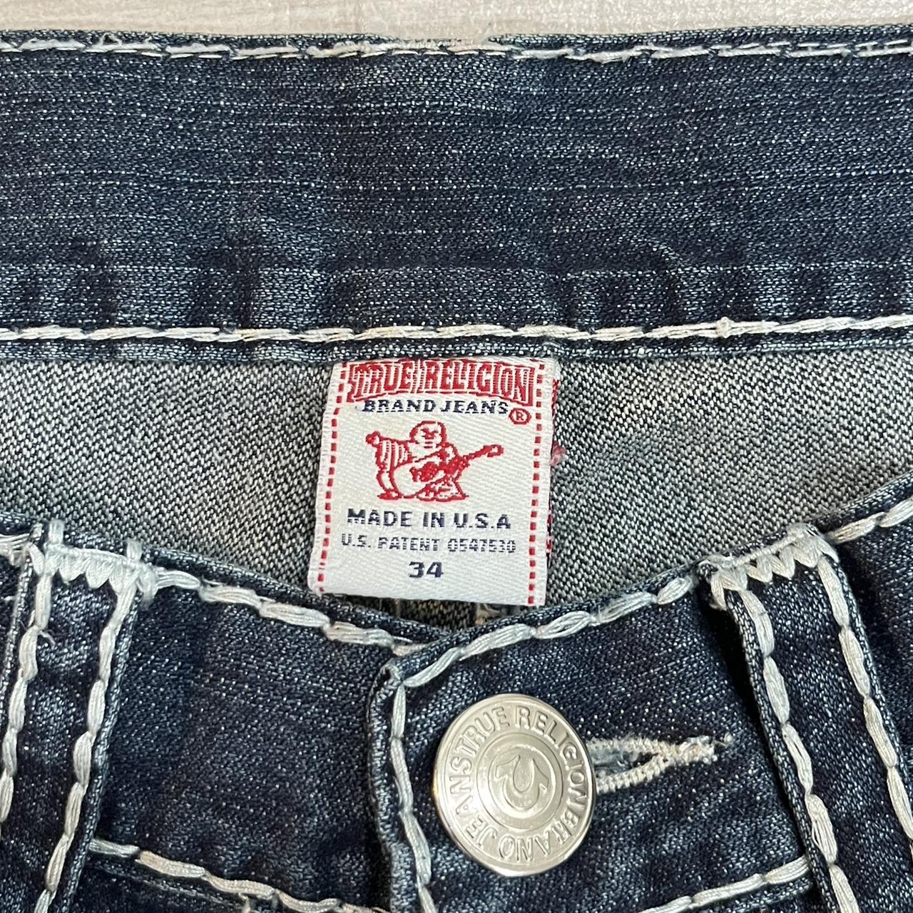 Rare Vintage True Religion Joey Super T Jeans With... - Depop