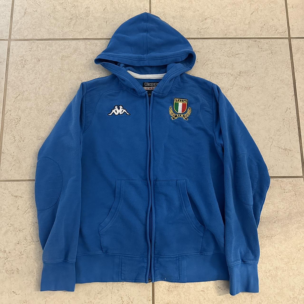 Kappa Italia Hoodie. Beautiful color. #kappa #italia... - Depop