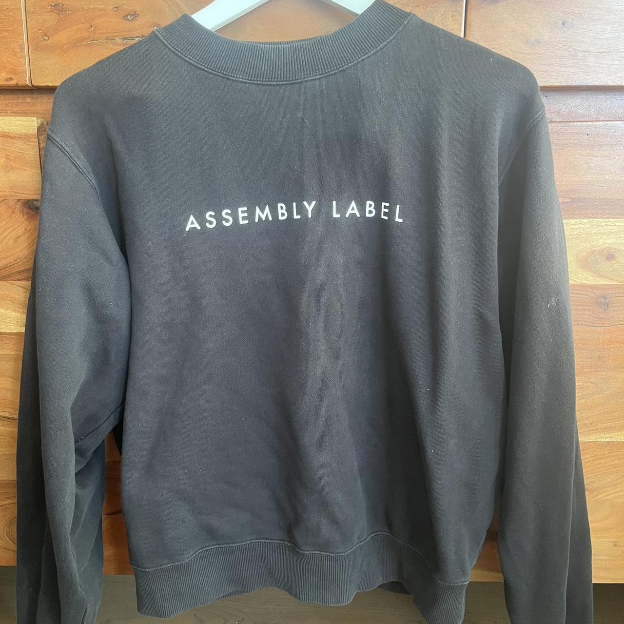 Assembly Label size 8 black jumper. Pre owned... - Depop