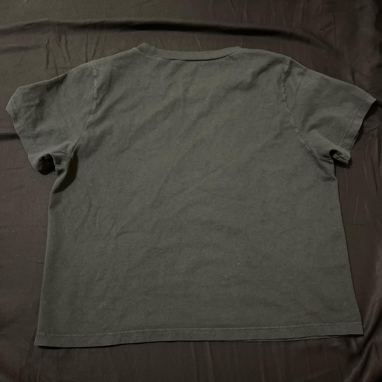 Number 14 black graphic tee from Brandy Melville!... - Depop