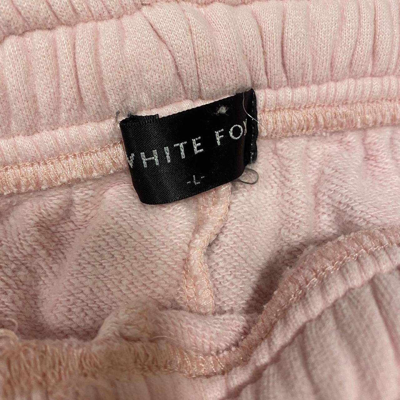 White fox trackies size- large Worn several times,... - Depop