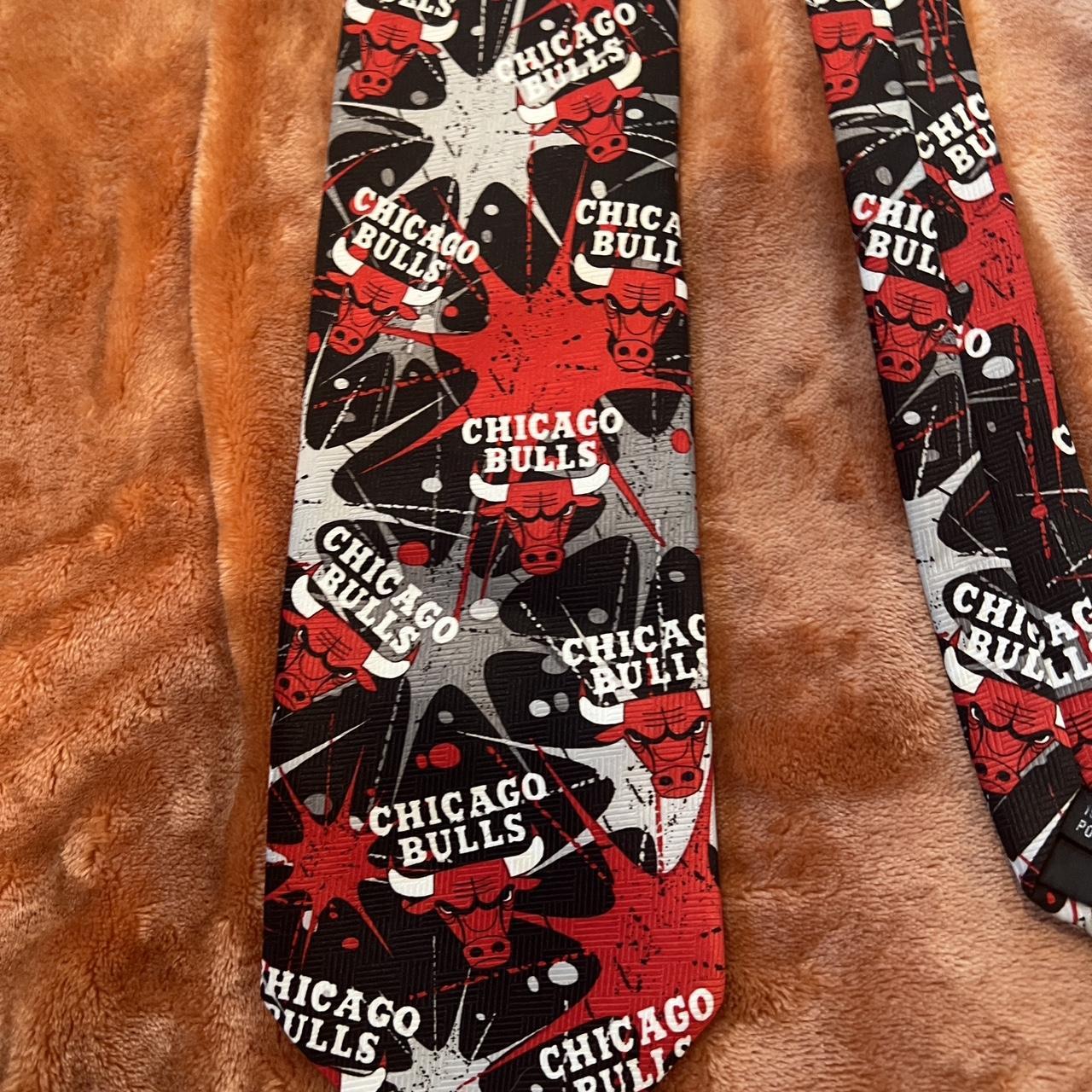 Vintage Chicago Bulls neck tie from the... | Depop