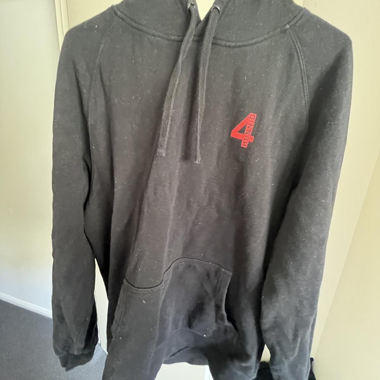 “good s*x no stress one boo no ex” 4hunnid hoodie - Depop