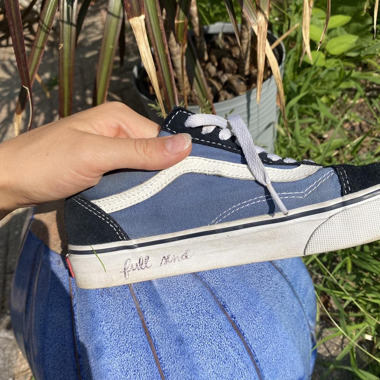 🫐 Vans 🫐 In good shape, a couple scuff marks on the... - Depop