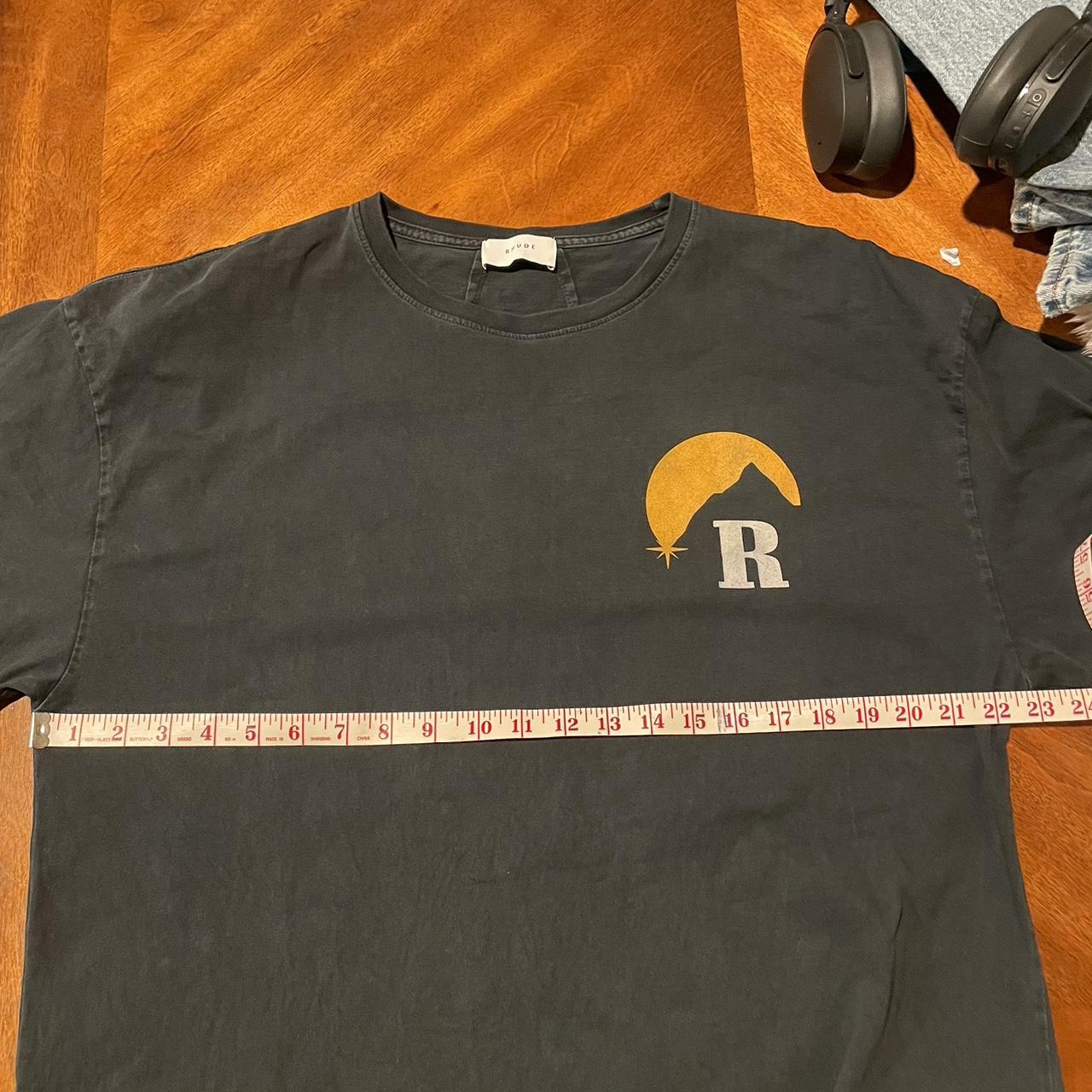 Rhude Designer Brand Sunrise Mountain Tee HMU if... - Depop