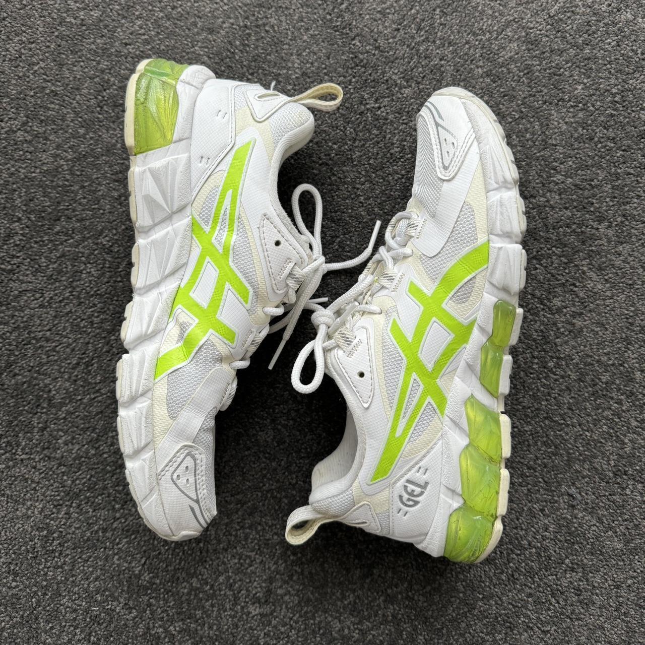 ASICS gel Quantum green only worn a handful of... - Depop