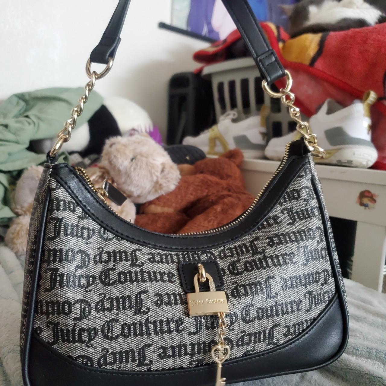 Juicy Couture Black/Grey Y2K Eastside WestSide... - Depop