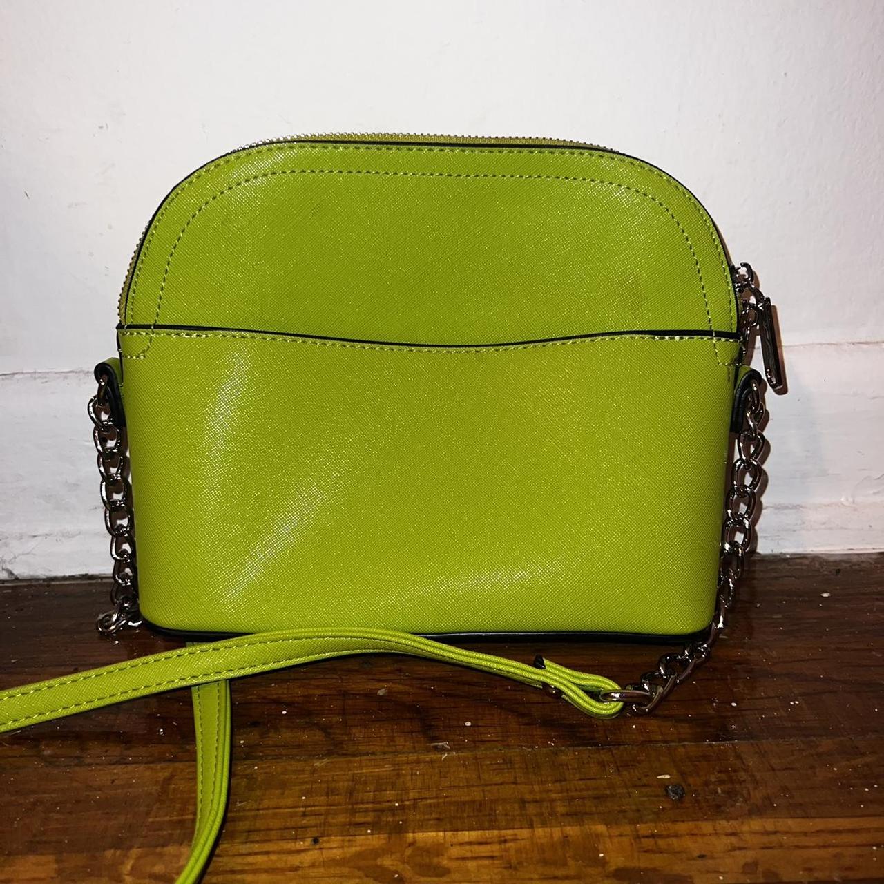 Lime green Steve Madden purse with strap. Basically... - Depop