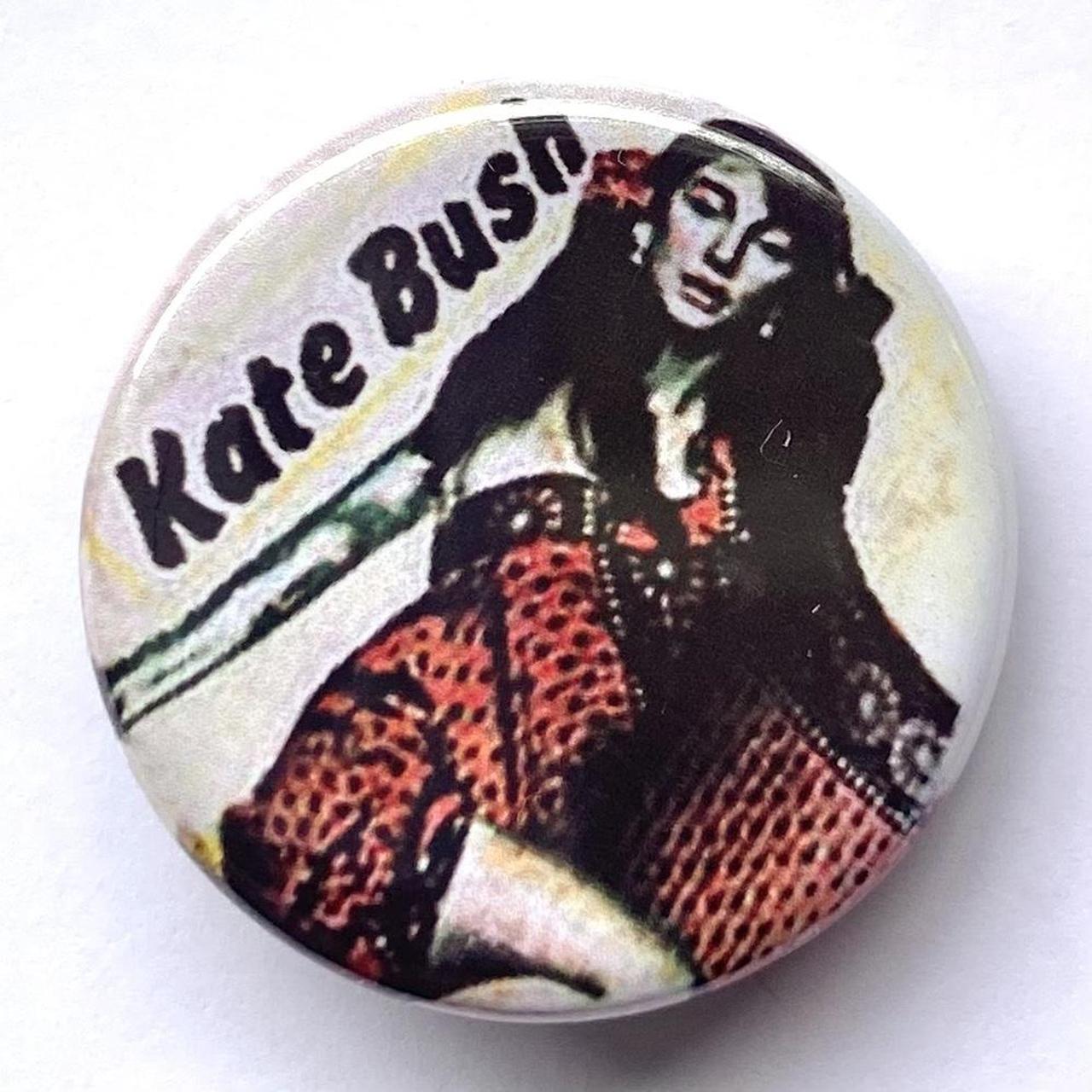 Kate Bush badge brooch 25mm button pinback New... - Depop