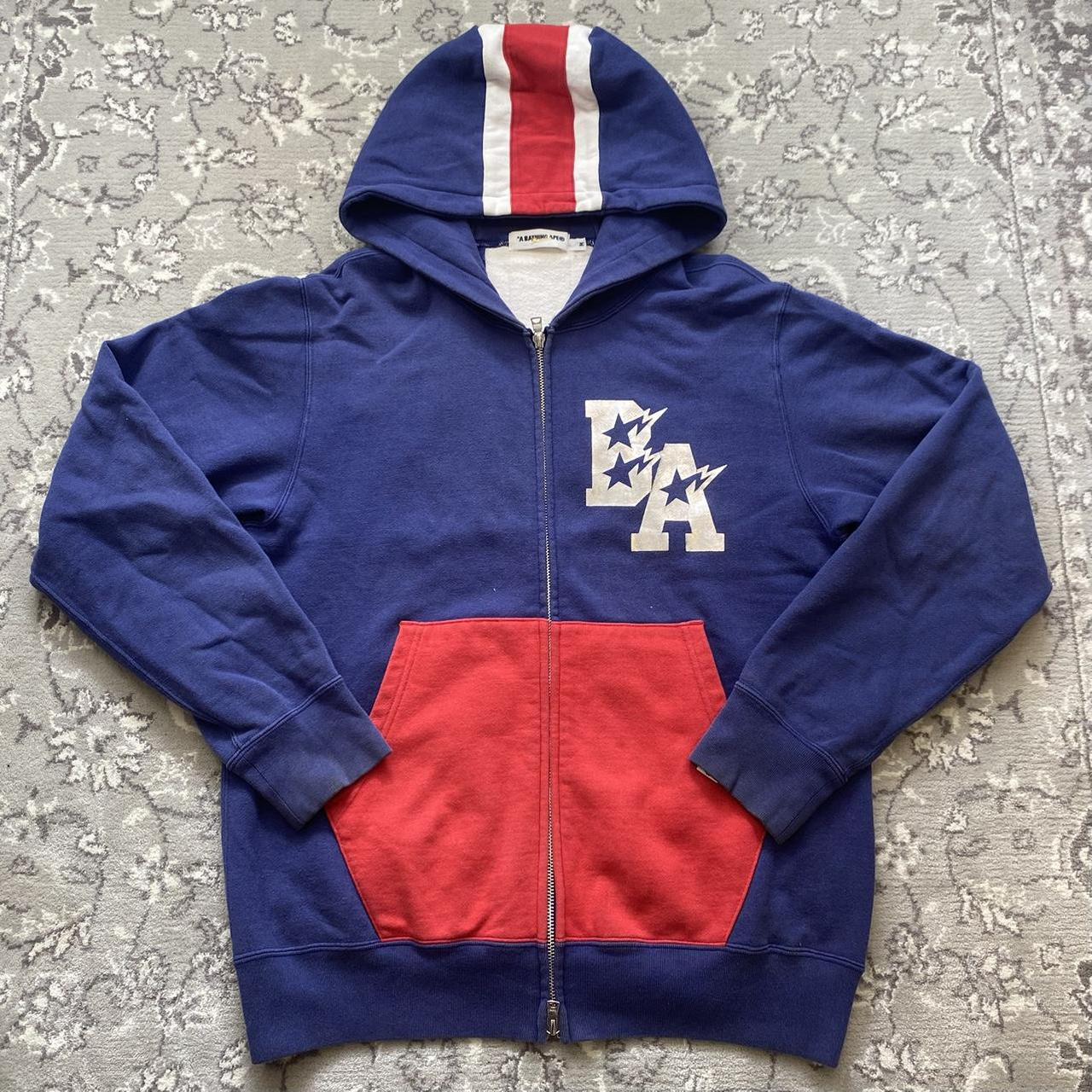 Bape Union Jack Zip Hoodie Authentic Vintage 00s... - Depop