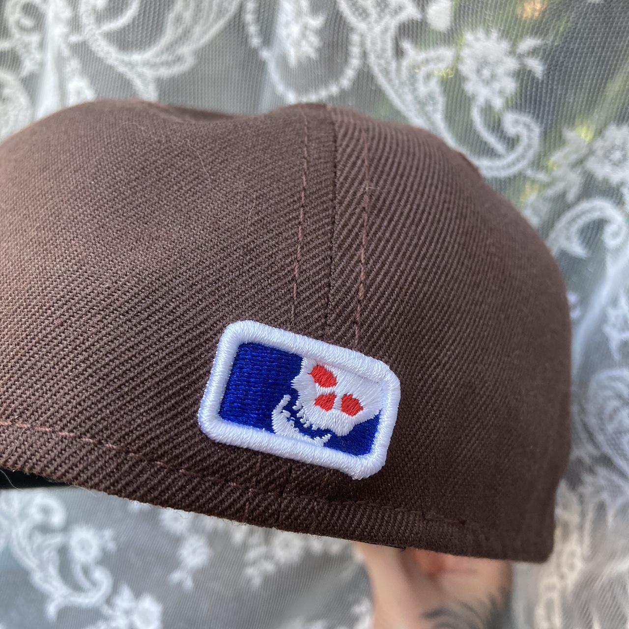 TeamSesh Bones DeadBoy hat, chocolate size 7, like... - Depop