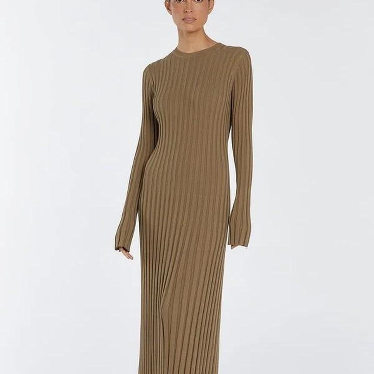 Dissh Ada khaki midi dress, repopping this gorgeous... | Depop