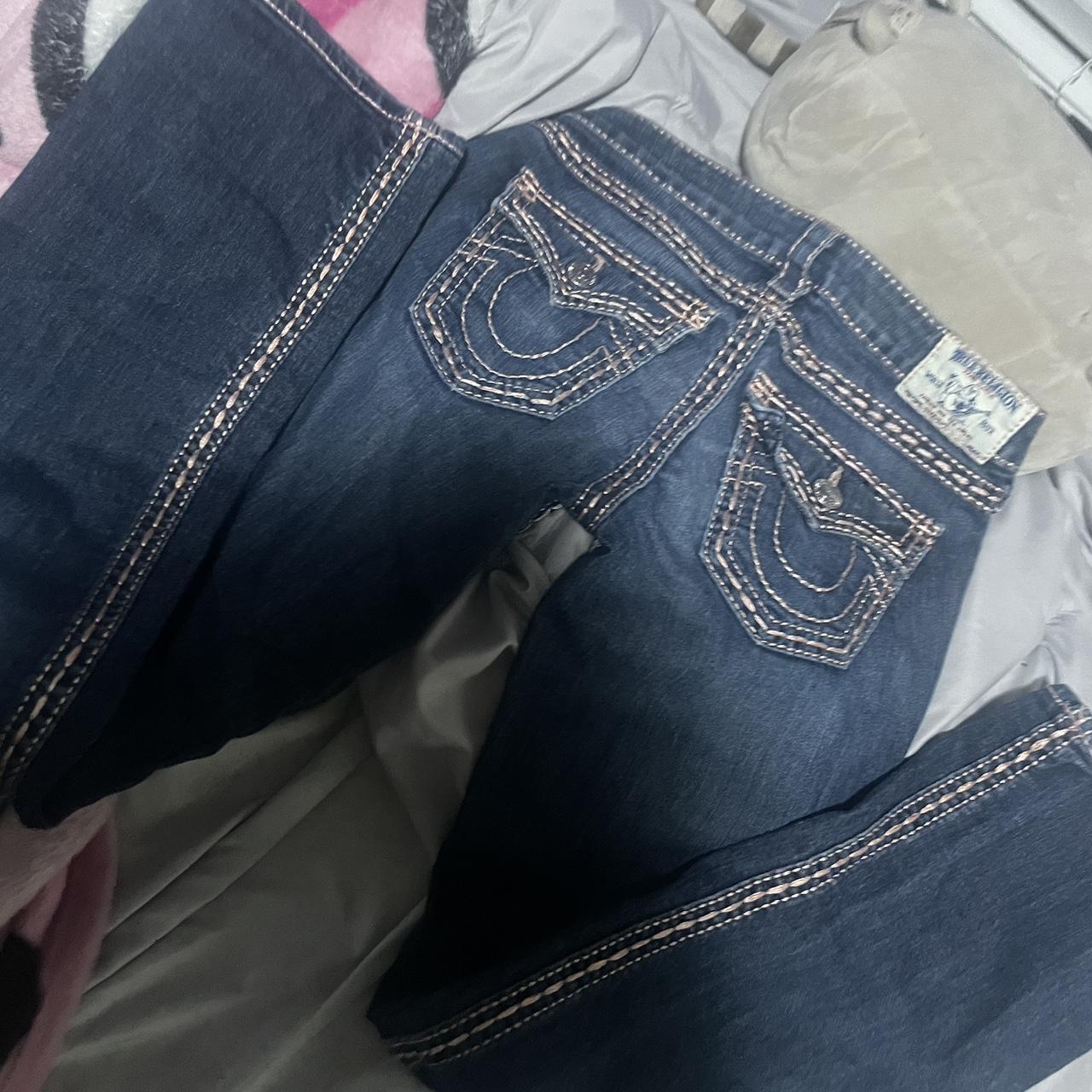 Pink trueys size 26!!! Perfect condition :3 msg me ... - Depop