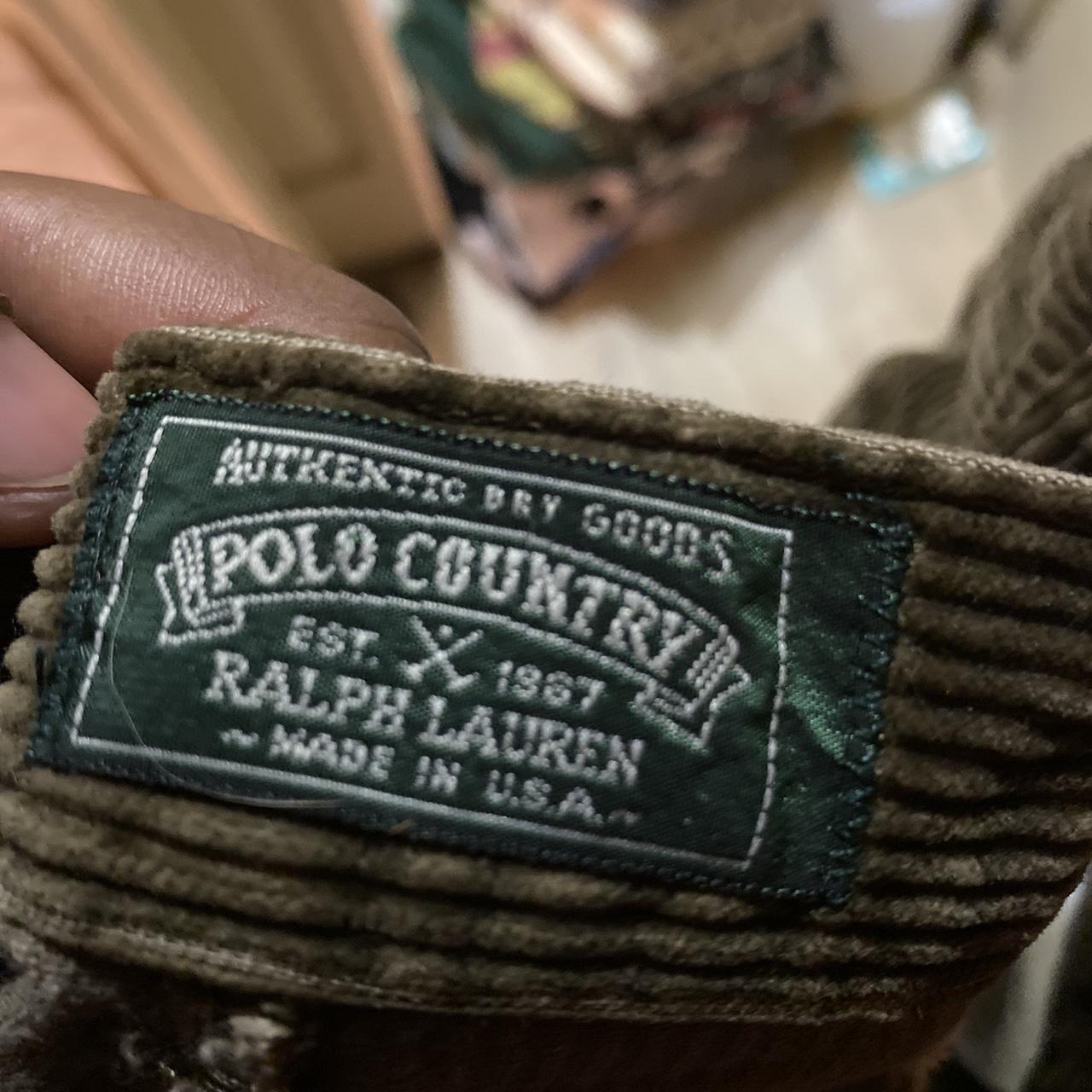 Polo Ralph Lauren corduroy pants Deadstock 36/30 - Depop