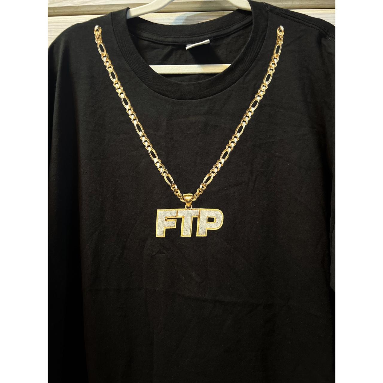FTP GOLD CHAIN LOGO T SHIRT #ftp - Depop