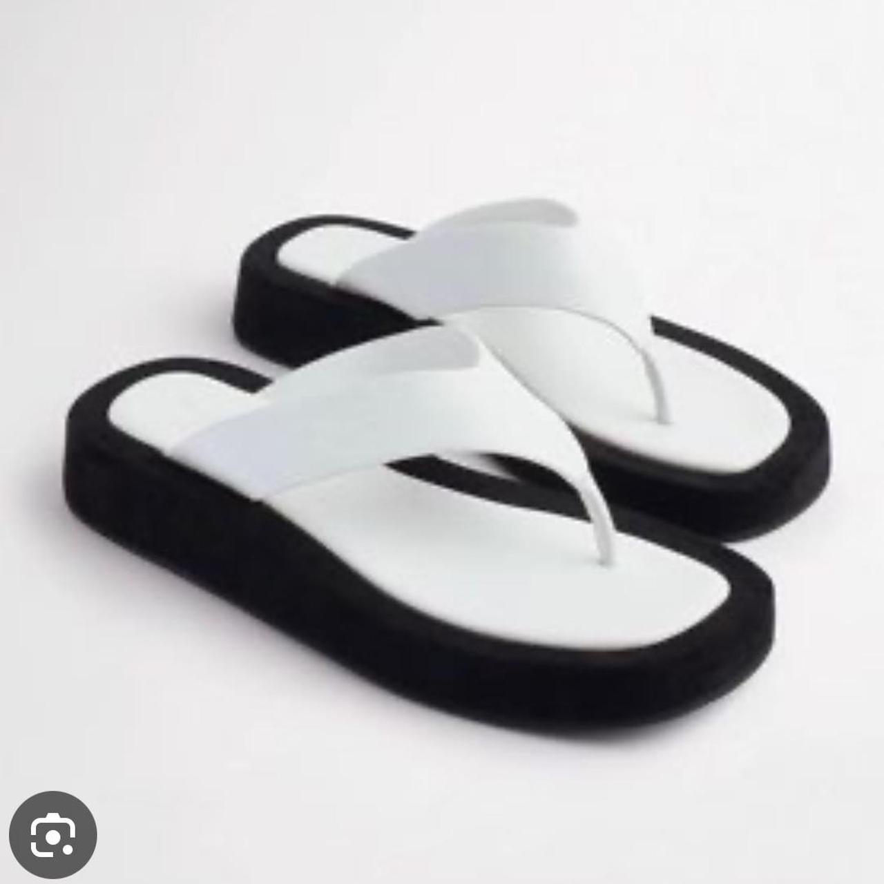 Tony Bianco Ives Platform Sandals in white... | Depop
