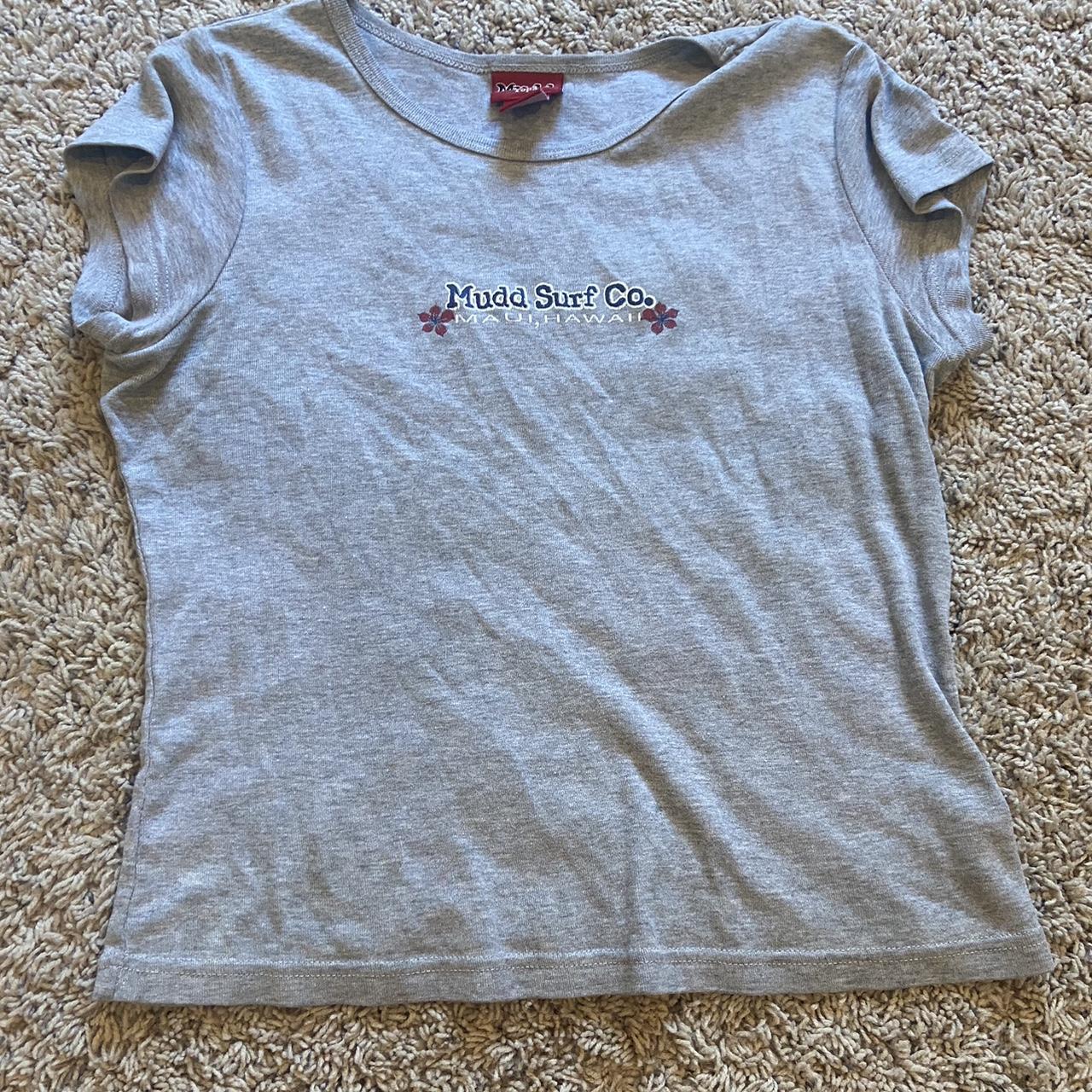 Mudd surf Co. Hawaii graphic tee Shrunk to a medium... - Depop