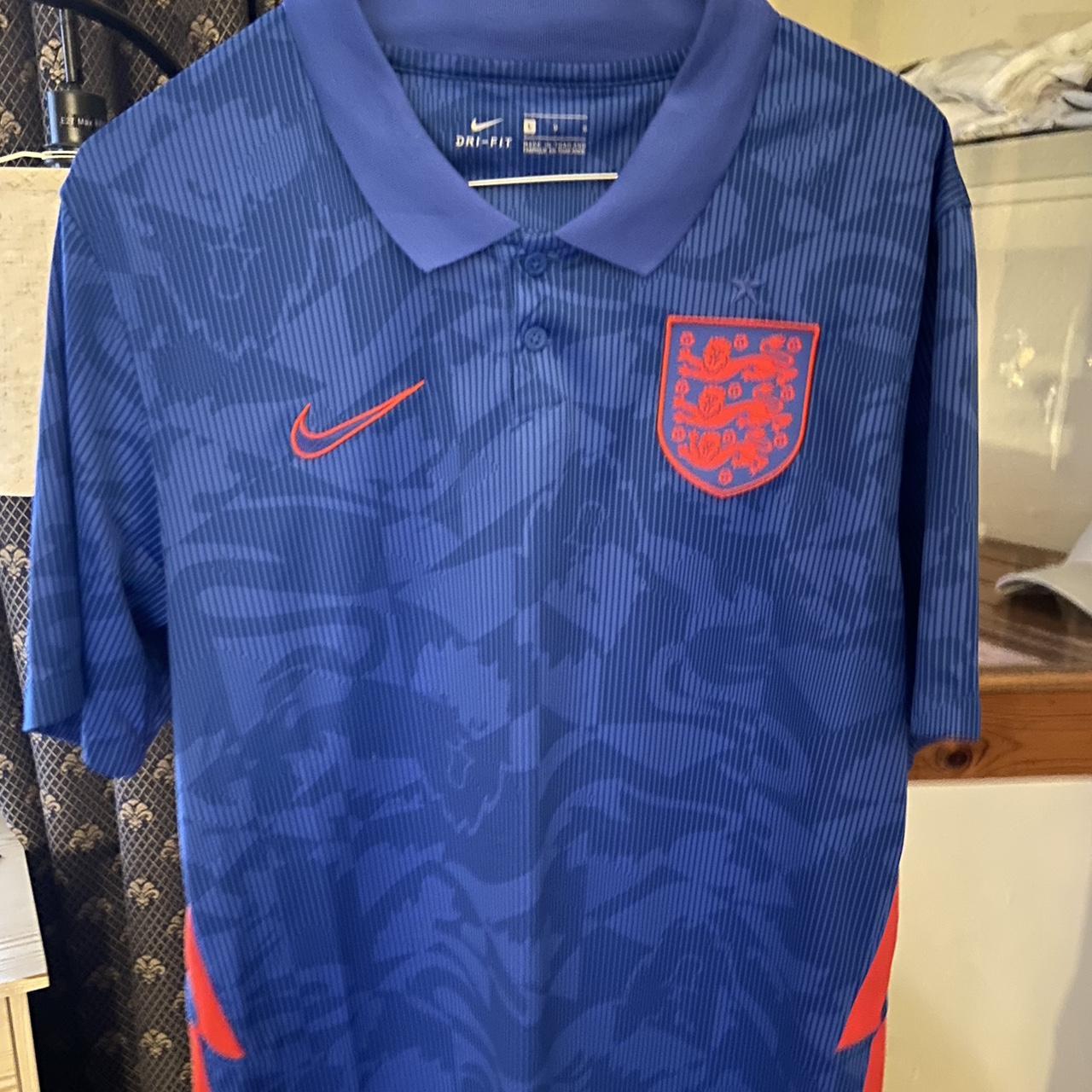 Authentic England Football Euros 2020 final Away... - Depop