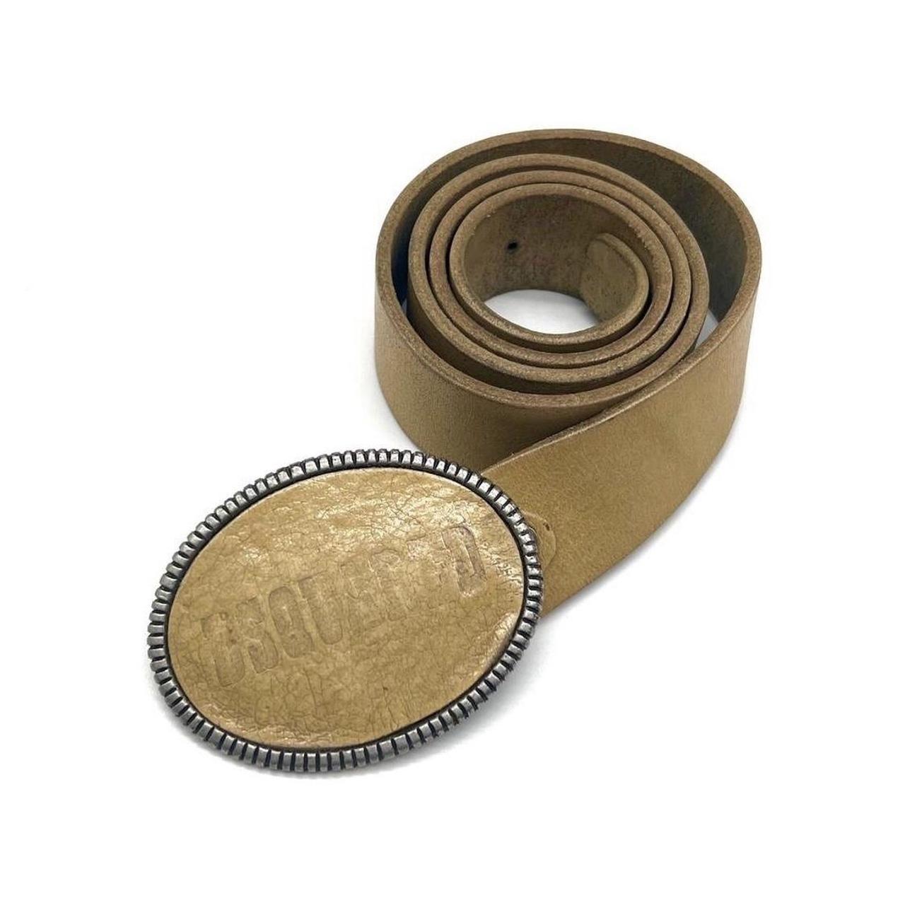 Dsquared2 Men's Tan Belt | Depop