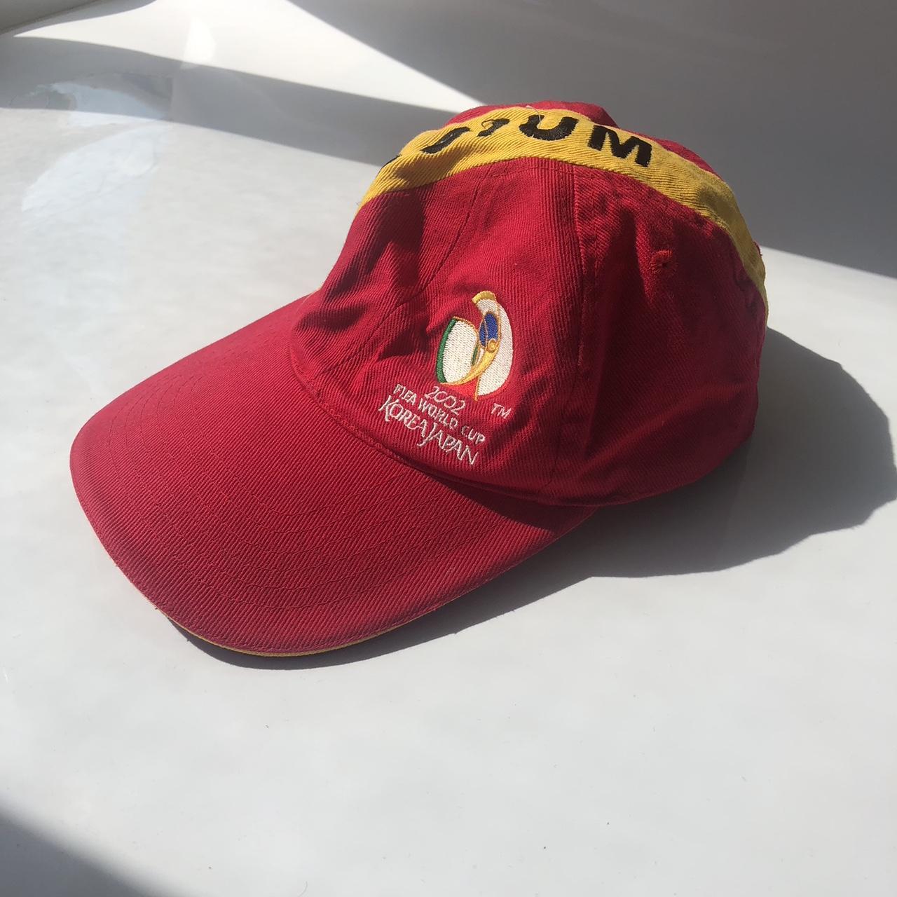 Soccer Clasico Men's Red Hat | Depop