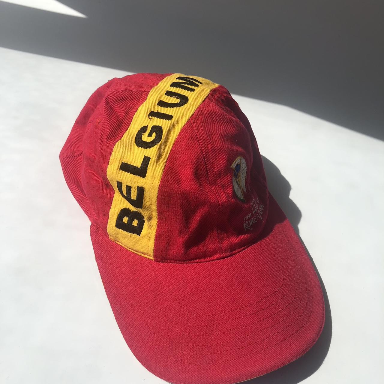 Soccer Clasico Men's Red Hat | Depop