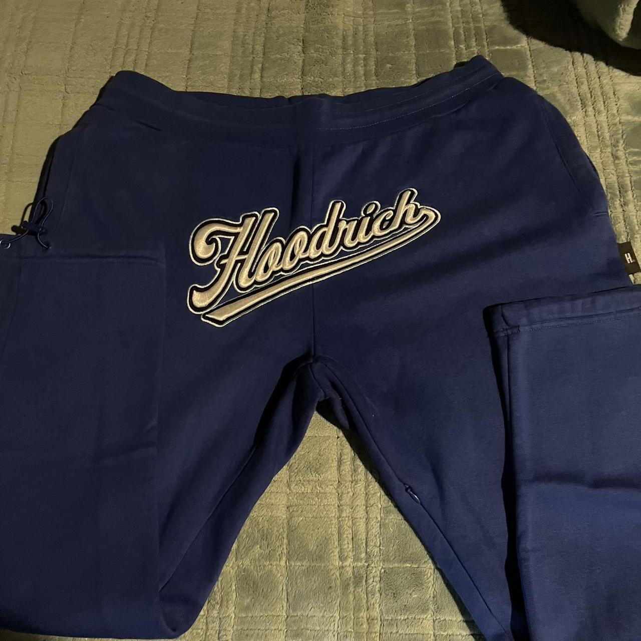 Blue Hoodrich sweatpants size XL fits more like a... | Depop