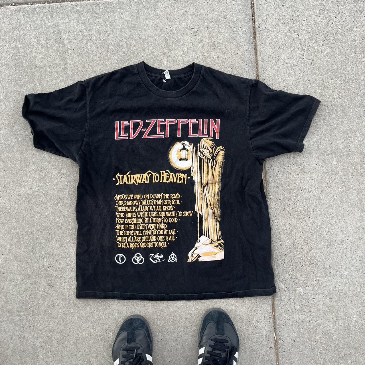 Vintage Led Zeppelin T shirt size L 2-4 ️ #nike - Depop