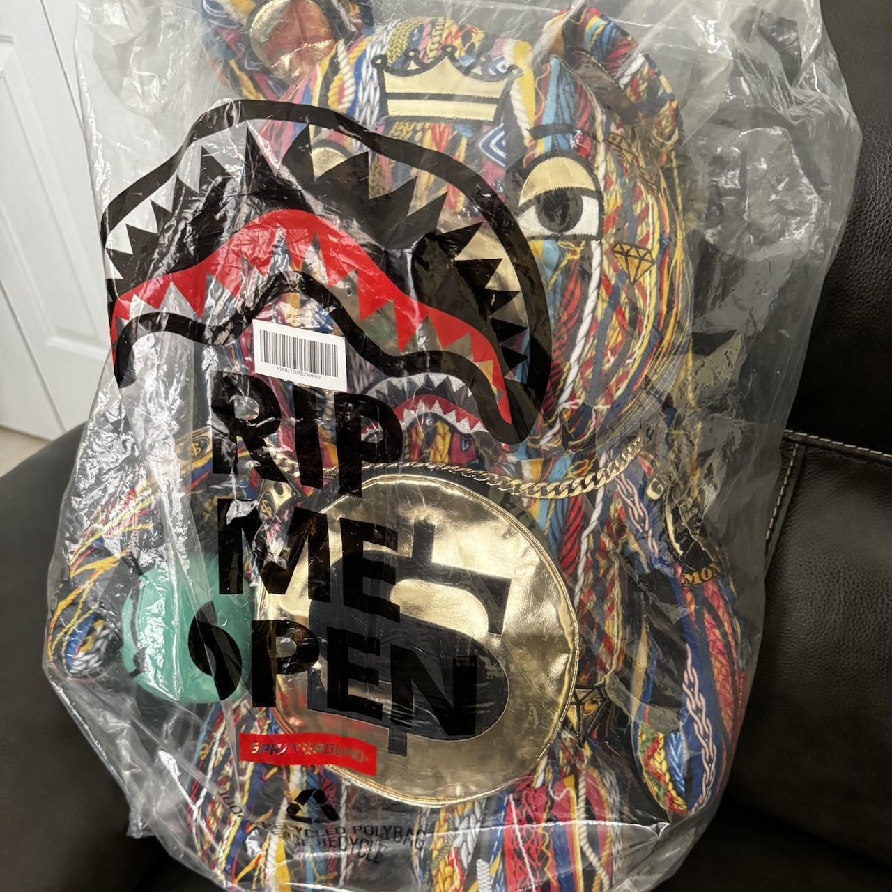 SPRAYGROUND THE GOLDEN AGE TEDDY BACKPACK Brand... - Depop