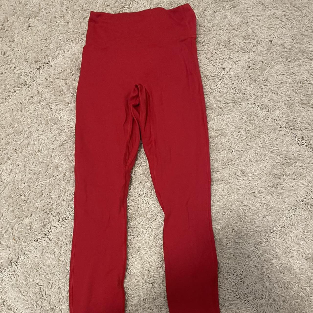 FABLETICS motion 365 red leggings! Super cute and... - Depop
