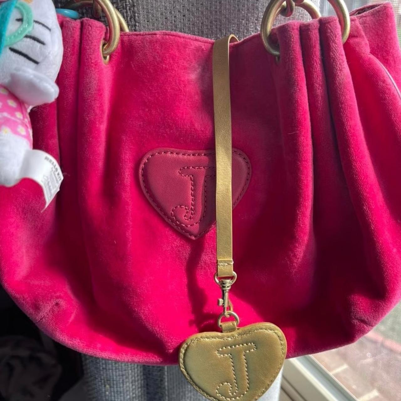 Juicy Couture Hot pink bag Hot pink juicy couture... - Depop