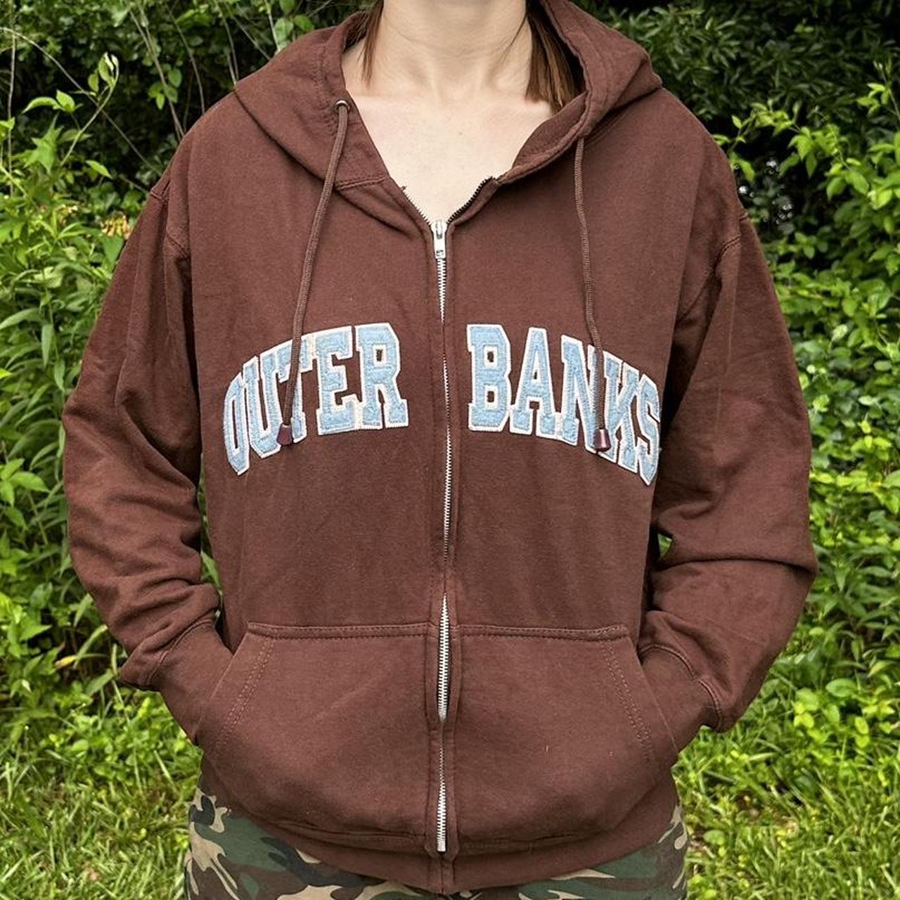 Outer Banks zip up hoodie | Depop