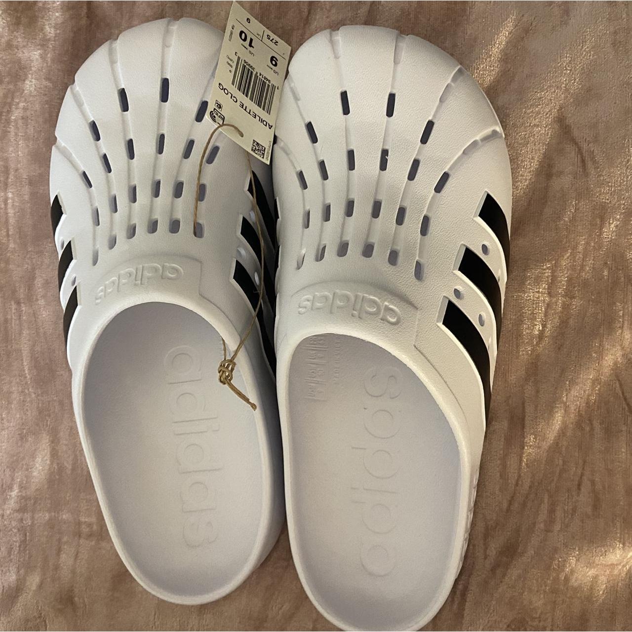 Adidas “crock” look slides - Depop
