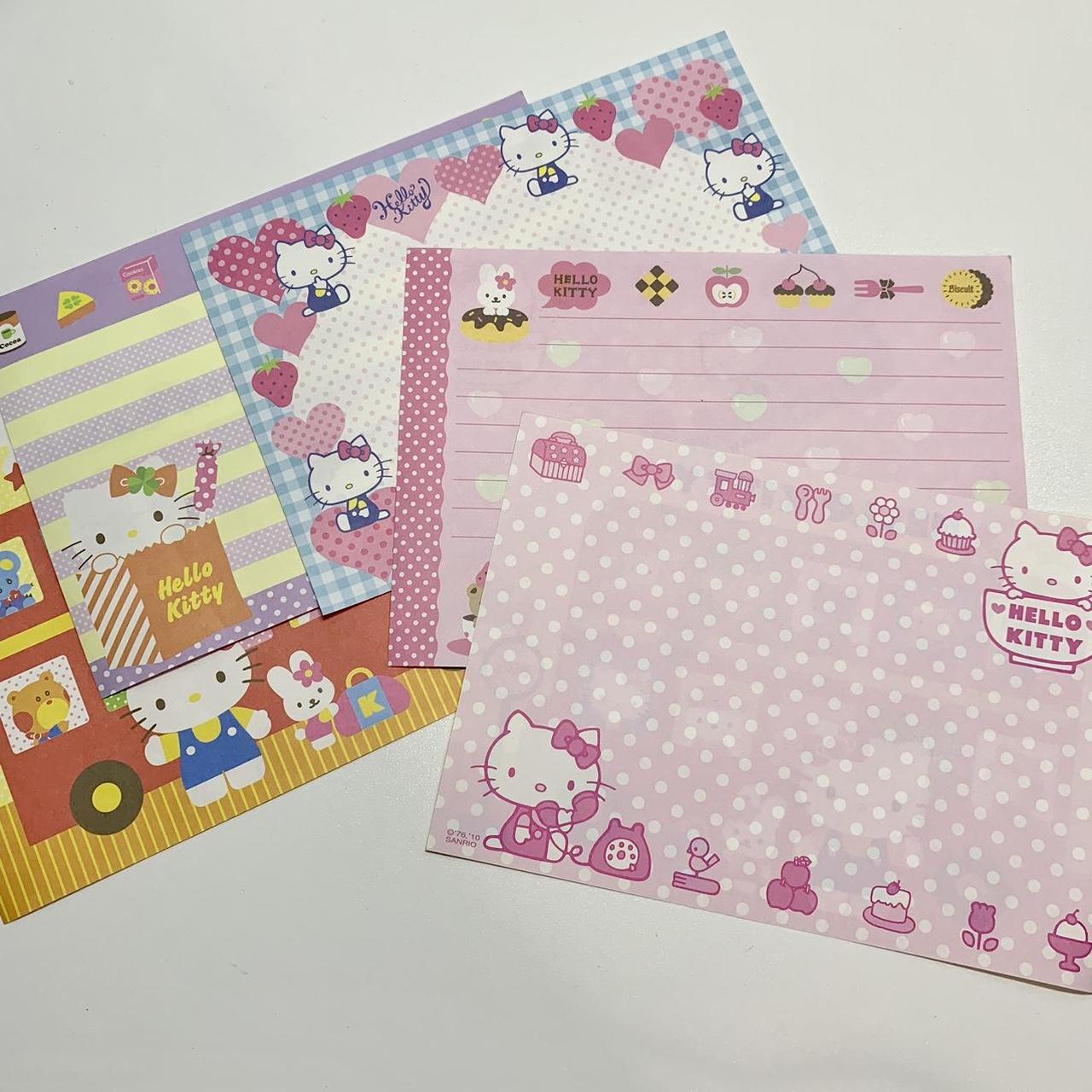 5pc hello kitty writing paper!! These are so cute to... - Depop
